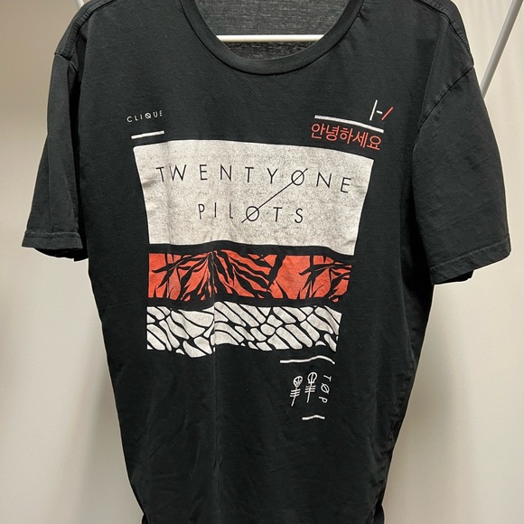 Shirts | Twenty One Pilots Skeleton Clique Tee | Poshmark